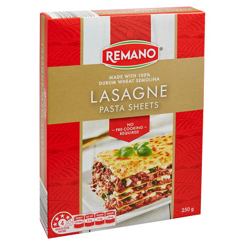Lasagne Pasta Sheets 250g